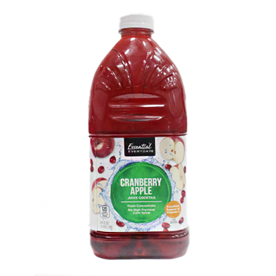 JUGO DE MANZANA CRANBERRY 64 OZ 657757 - UND - ESSENTIAL EVERYDAY