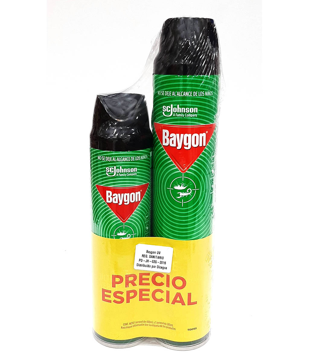 INSECT ULTRA VERDE 400 ML+BAYG 285 ML - UND - BAYGON