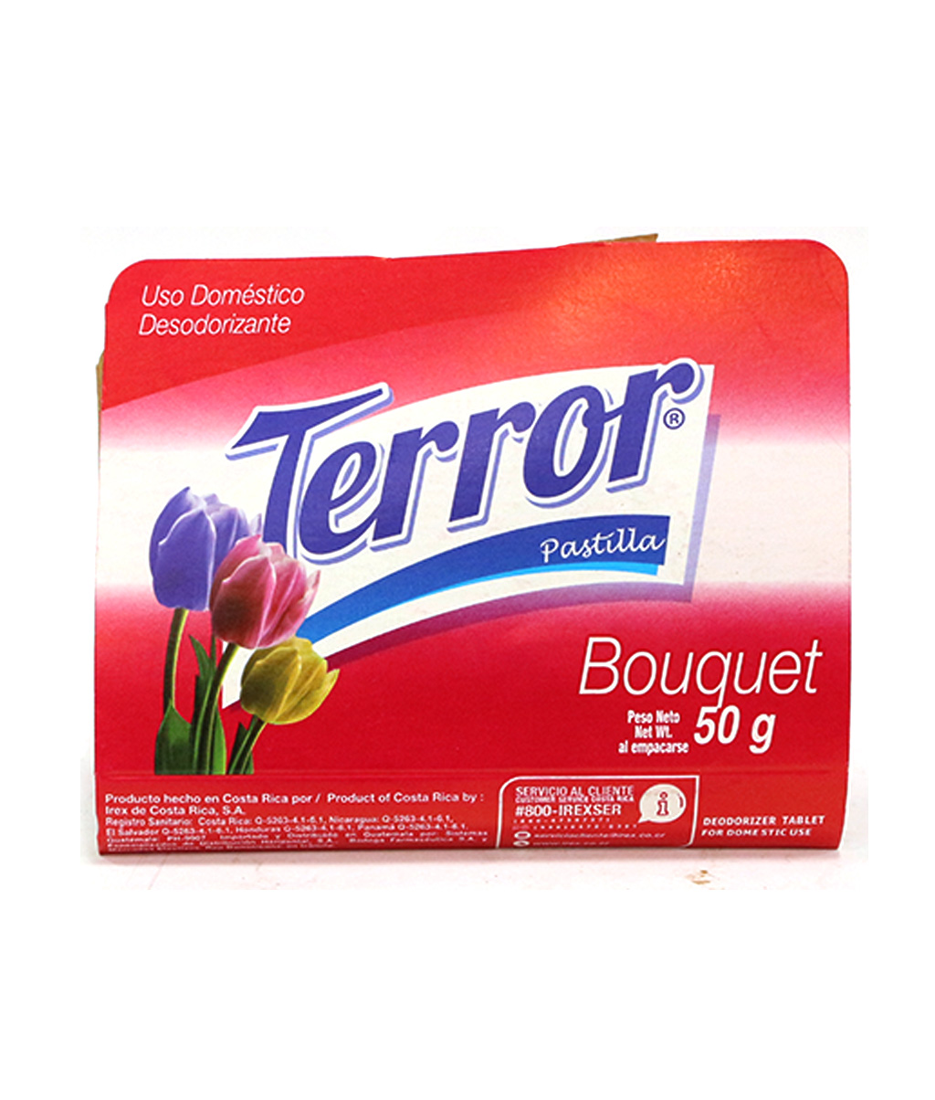PASTILLA DESOD BOUQUET 50 GR 7967 - UND - TERROR
